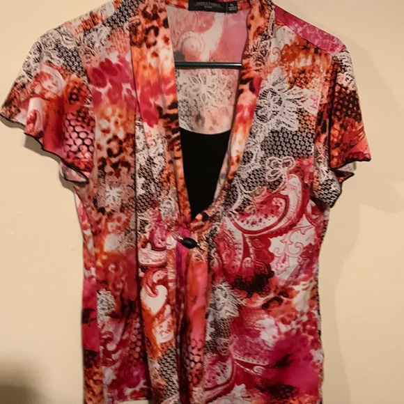 Notations | Tops | Notations Petite Blouse | Poshmark